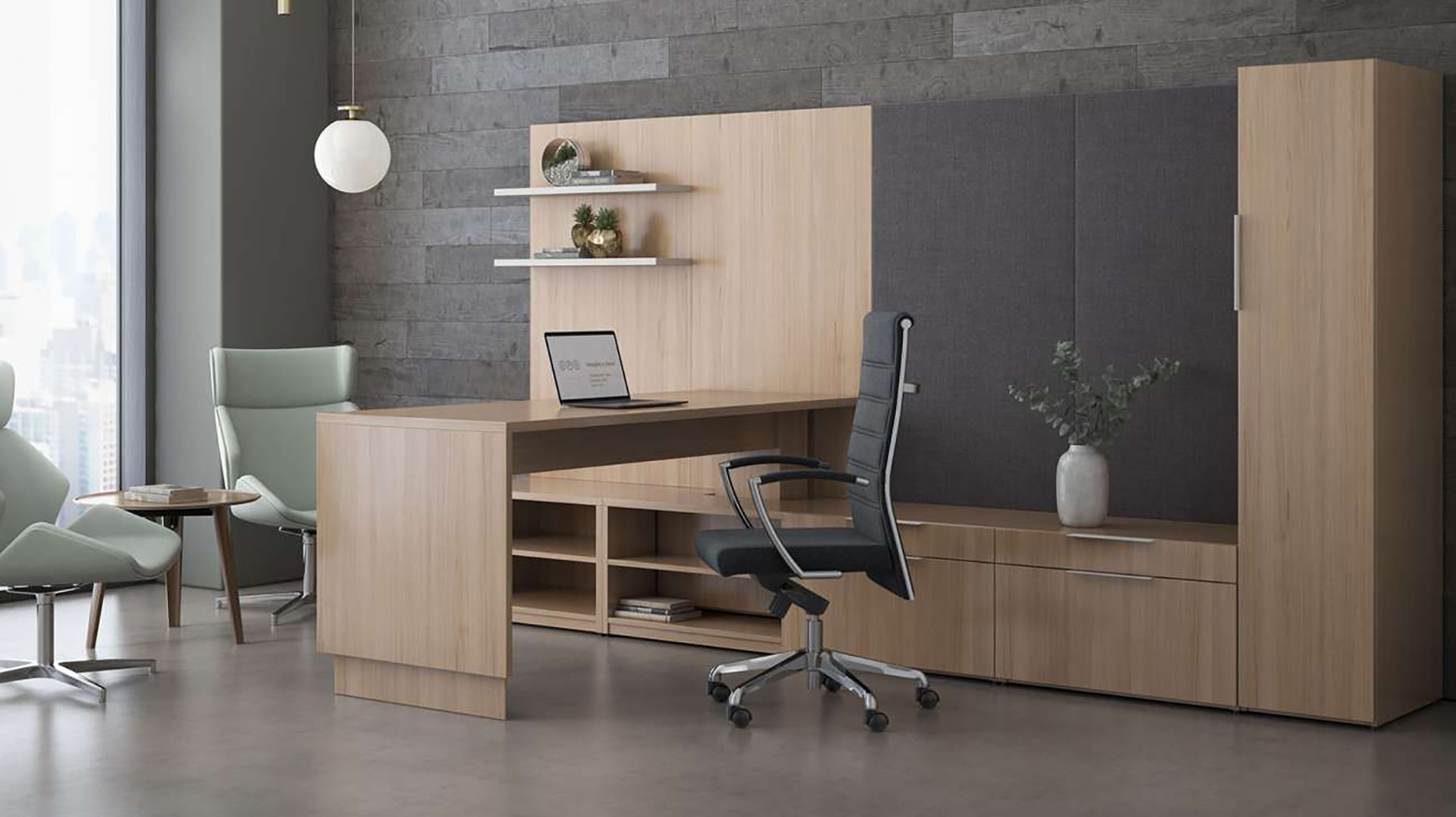 private office and case goods – THINK Office Interiors